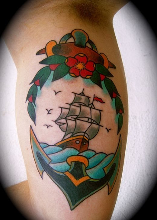 70 Tatuaggi di mare e oceani: Galleria di immagini