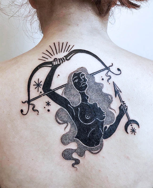 85 Tatuaggi del segno del Sagittario