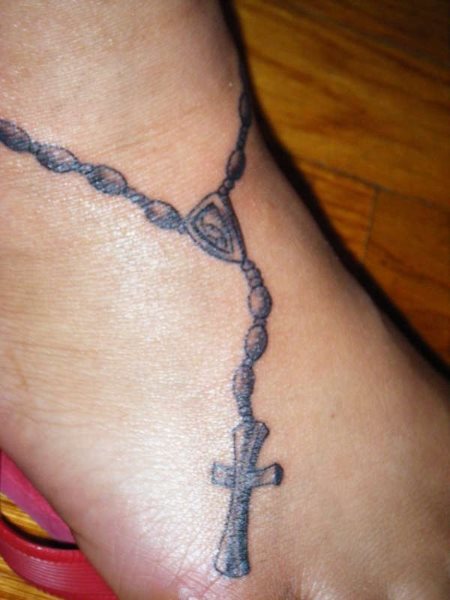 72 Rosenkranz-Tattoos für Gläubige