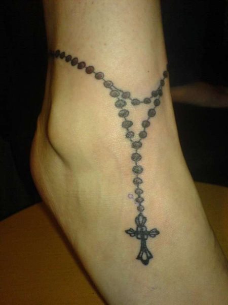 72 Rosenkranz-Tattoos für Gläubige