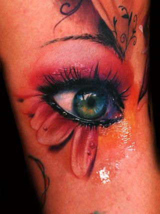 104 Tattoos von Pupillen, Augen und der Netzhaut