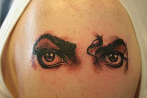 104 Tattoos von Pupillen, Augen und der Netzhaut