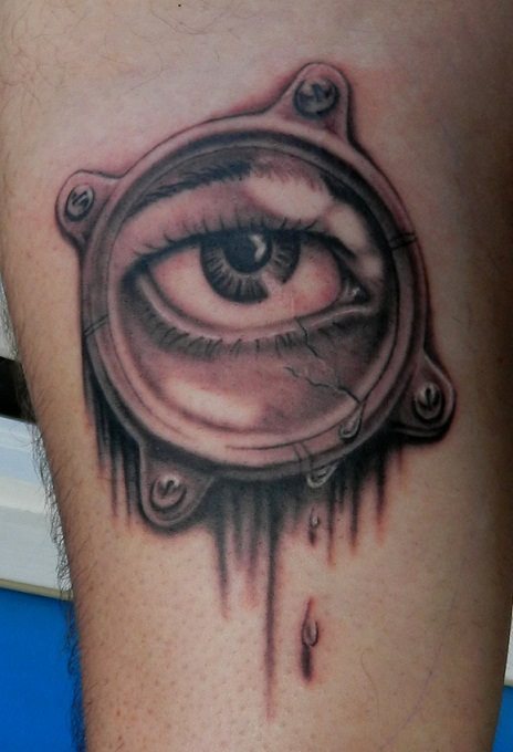 104 Tattoos von Pupillen, Augen und der Netzhaut