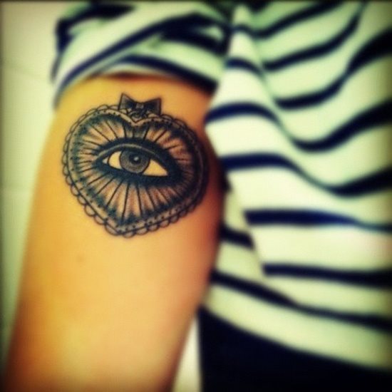 104 Tattoos von Pupillen, Augen und der Netzhaut